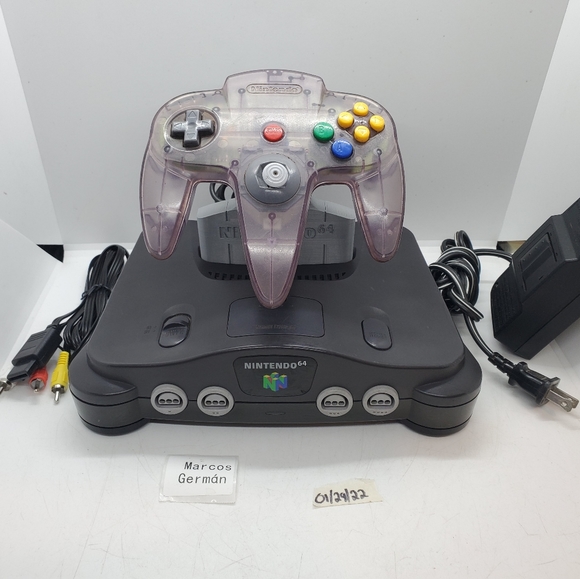 Nintendo | Video Games & Consoles | Nintendo 64 Gray Console | Poshmark